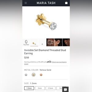 Maria Tash - Poshmark